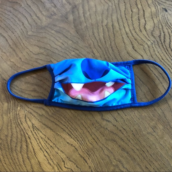 Disney | Accessories | 52 Disney Stitch Face Mask | Poshmark